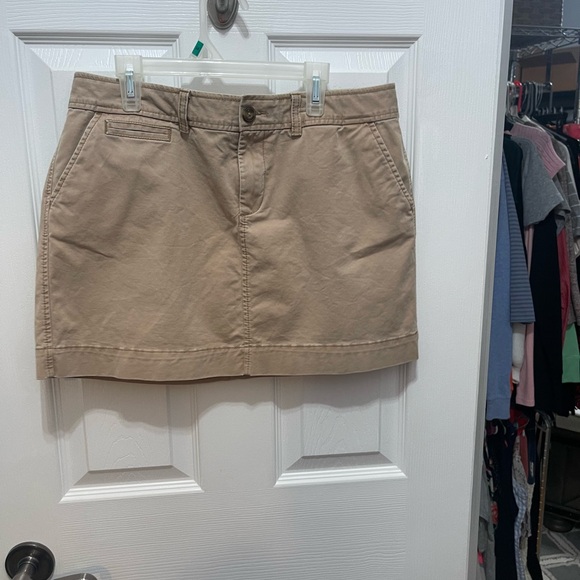 Old Navy | Skirts | Old Navy Tan Mini Skirt | Poshmark